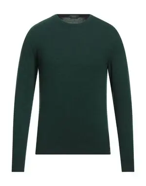 ZANONE ZANONE Midnight Virgin Wool And Cashmere Crewneck Sweater Green