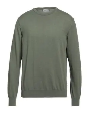 FAIR TRICOT Cotton Sweater - Military Green