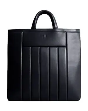 Dunhill Leather Shopper Bag Black