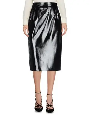 Liu Jo Midi Coated Pencil Skirt