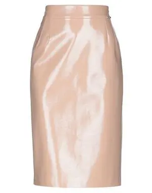 Women's Pink Metallic Skirts