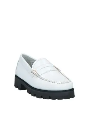 WEEJUNS BY G.H. BASS & CO Soft Leather Loafers - White
