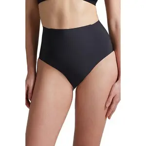 Commando Zone Smoothing High Waist Briefs - Black