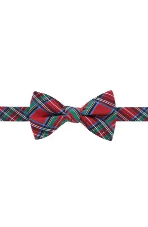 Trafalgar Trafalgar Nicholas Silk Bow Tie Tartan Plaid