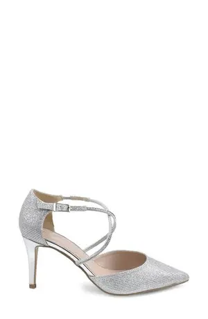PARADOX LONDON PINK Kennedy Pointed Toe Pump - Silver