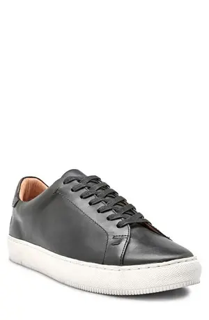 Frye Astor Leather Sneakers - Black - Toga