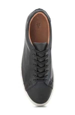 Frye Astor Leather Sneakers - Black - Toga