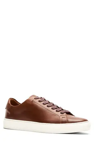 Frye Astor Leather Sneakers - Caramel