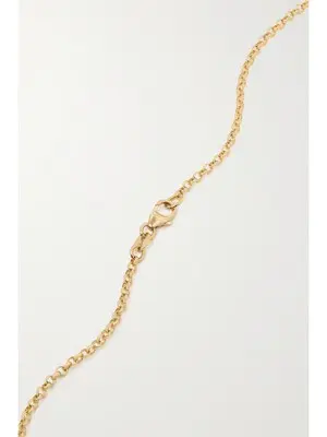 FOUNDRAE Small Open Belcher 18-karat Necklace