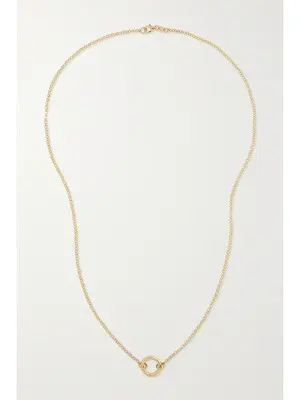 FOUNDRAE Small Open Belcher 18-karat Necklace