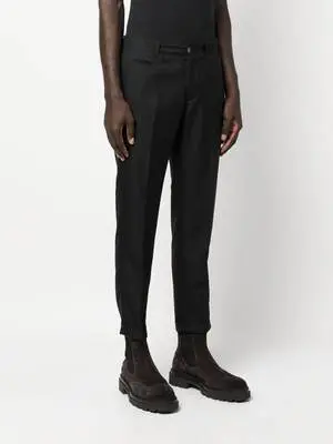 PT TORINO Slim-cut Chino Trousers - Black