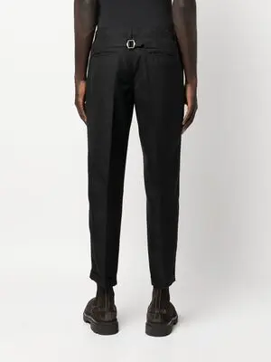 PT TORINO Slim-cut Chino Trousers - Black