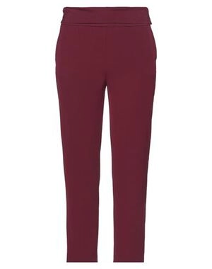 MANILA GRACE Tapered Pants - Maroon
