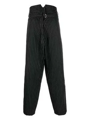 YOUTHS IN BALACLAVA High-rise Pinstripe Trousers