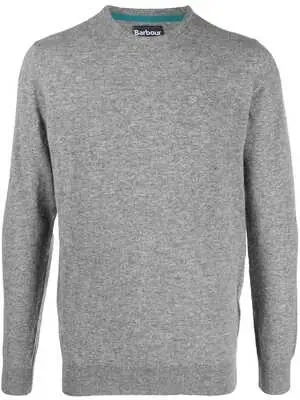 Barbour Logo-embroidered Wool Sweater