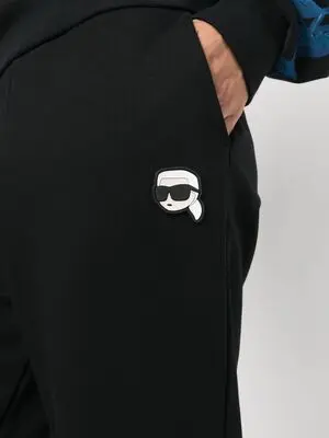 Karl Lagerfeld Ikon Pintuck Track Pants