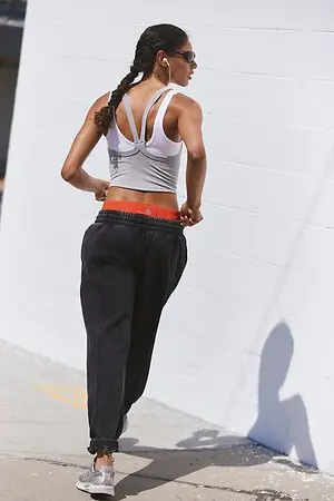 Free People Sprint To The Finish Pants - Black