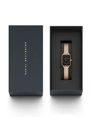 DANIEL WELLINGTON Quadro 20x26 Studio Watch - Black