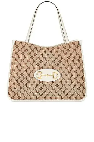 Gucci Horsebit 1955 Tote Bag In Brown