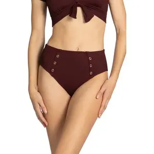 Robin Piccone Robin Piccone Amy Side Tab Bikini Bottom All Spice