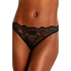 JOURNELLE Anais Lace Hipster Panties - Noir