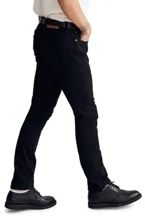 Madewell Athletic Slim Jeans - Black