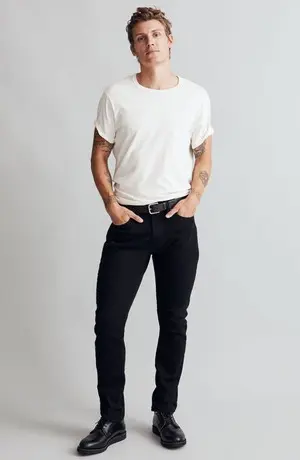 Madewell Athletic Slim Jeans - Black
