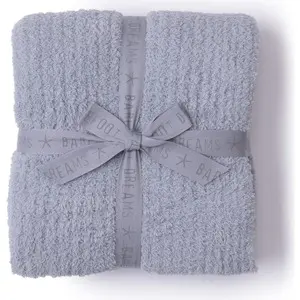Barefoot Dreams Cozychic™ Rib Throw Blanket Moonwater