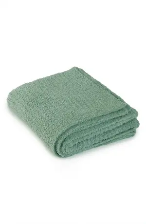 Barefoot Dreams Cozychic™ Rib Throw Blanket Sage Green