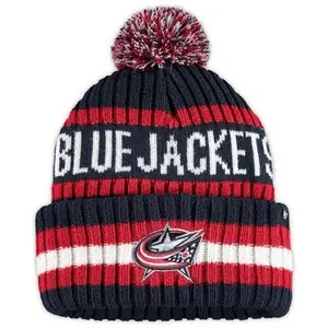 '47 Columbus Blue Jackets Bering Cuffed Knit Hat With Pom - Navy