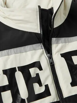 CHERRY LOS ANGELES Pit Crew Logo-print Padded Shell Jacket