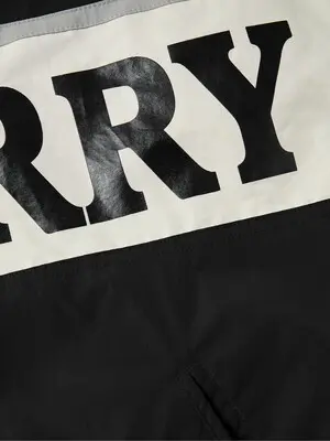 CHERRY LOS ANGELES Pit Crew Logo-print Padded Shell Jacket