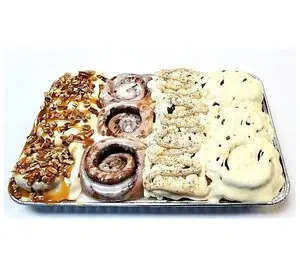 CINNAMOM BAKERY 6oz Holiday Variety Gourmet Cinnamon Rolls - One-color