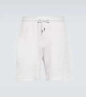 Frescobol Carioca Frescobol Carioca Augusto Terry Shorts White