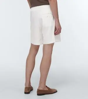 Frescobol Carioca Augusto Terry Shorts - White