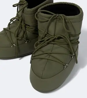 Moon Boot Icon Low Rubber Boots - Green