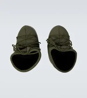 Moon Boot Icon Low Rubber Boots - Green