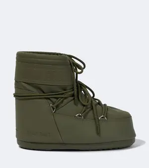 Moon Boot Icon Low Rubber Boots - Green