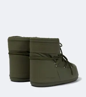 Moon Boot Icon Low Rubber Boots - Green