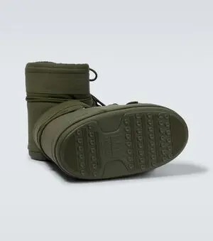 Moon Boot Icon Low Rubber Boots - Green