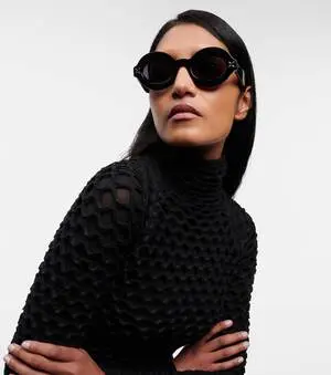 Alaïa Oval Sunglasses