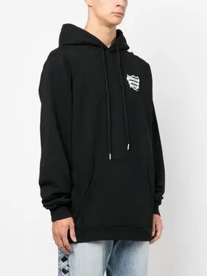 HTC LOS ANGELES Logo-print Cotton Hoodie