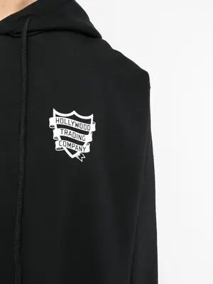 HTC LOS ANGELES Logo-print Cotton Hoodie