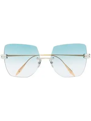 Dita Butterfly-frame Sunglasses - Gold