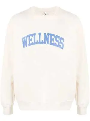 SPORTY & RICH Wellness Appliqué Sweatshirt