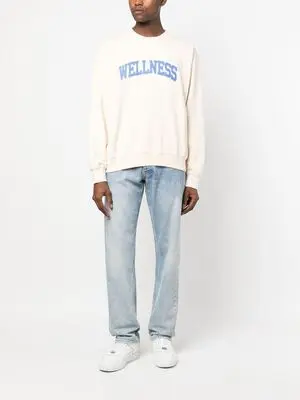 SPORTY & RICH Wellness Appliqué Sweatshirt