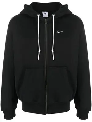 Nike Solo Full-zip Hoodie - Black