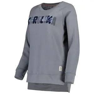 PRESSBOX North Carolina Tar Heels Pinehurst Chenille Raglan Pullover Sweatshirt