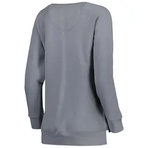 PRESSBOX North Carolina Tar Heels Pinehurst Chenille Raglan Pullover Sweatshirt