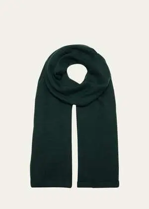 HANDVAERK Alpaca Scarf Forest Green